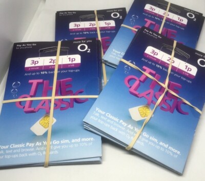 O2 Sim Card - The Classic | eBay UK