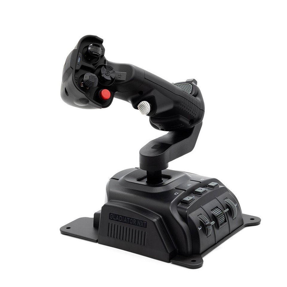 VKBSIM GNE Flight Joystick Gladiator NXT EVO Omni Throttle Joystick for ...