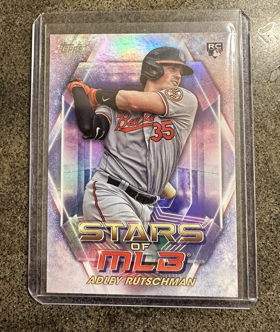 ADLEY RUTSCHMAN 2023 Topps Series 1 Stars of MLB Insert Rookie RC # ...