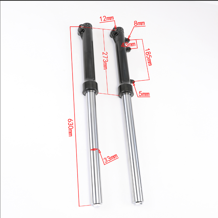 12''+14'' Wheel Rim Tyre Front Fork Triple Tree for 50cc-125cc Pit Dirt ...