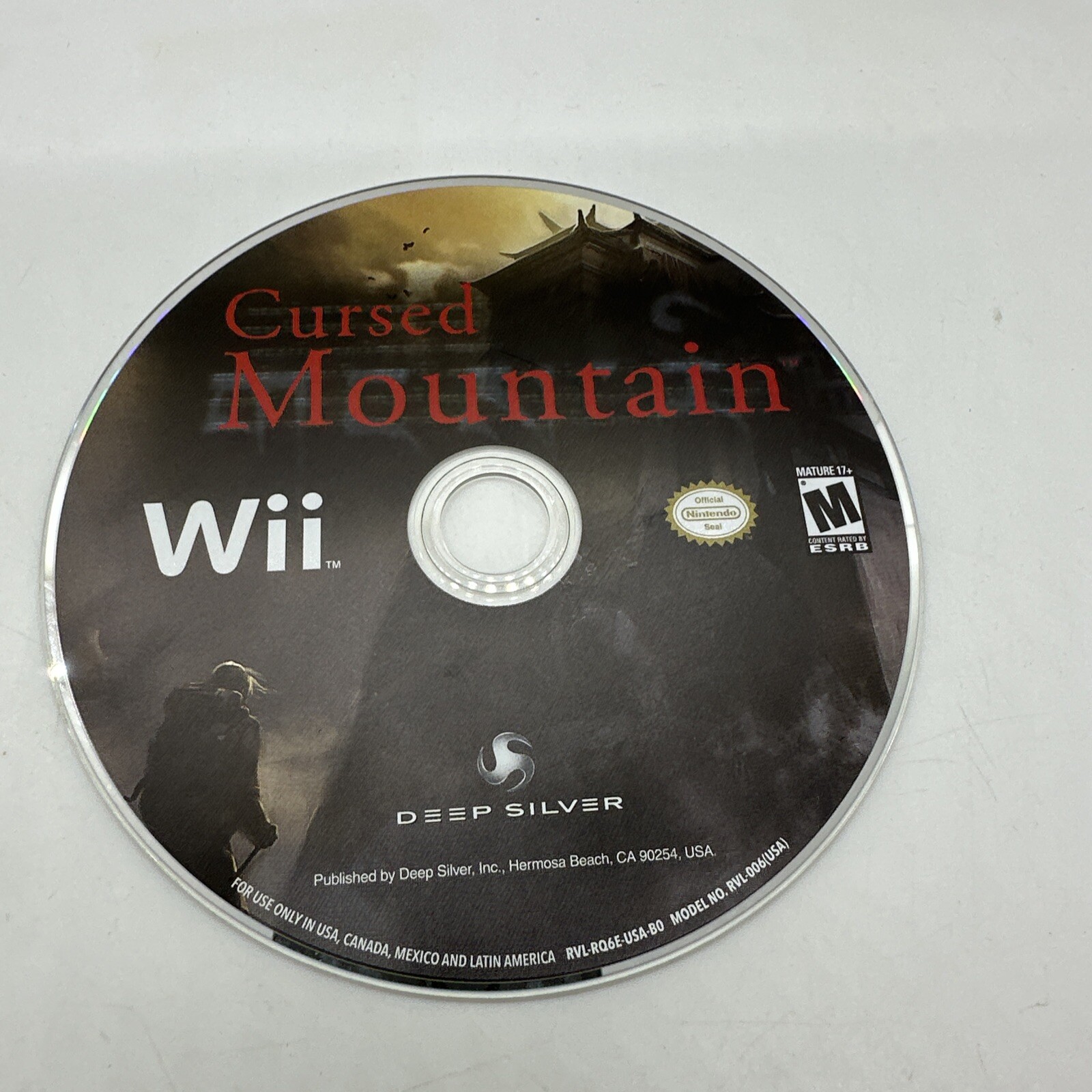 Cursed Mountain (Nintendo Wii, 2009) Disc Only 895678002148| eBay