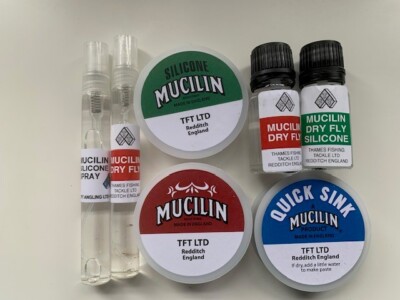 MUCILIN FLOATANT PRODUCTS - DRY FLY / LINE TREATMENT - SPRAY / LIQUID ...