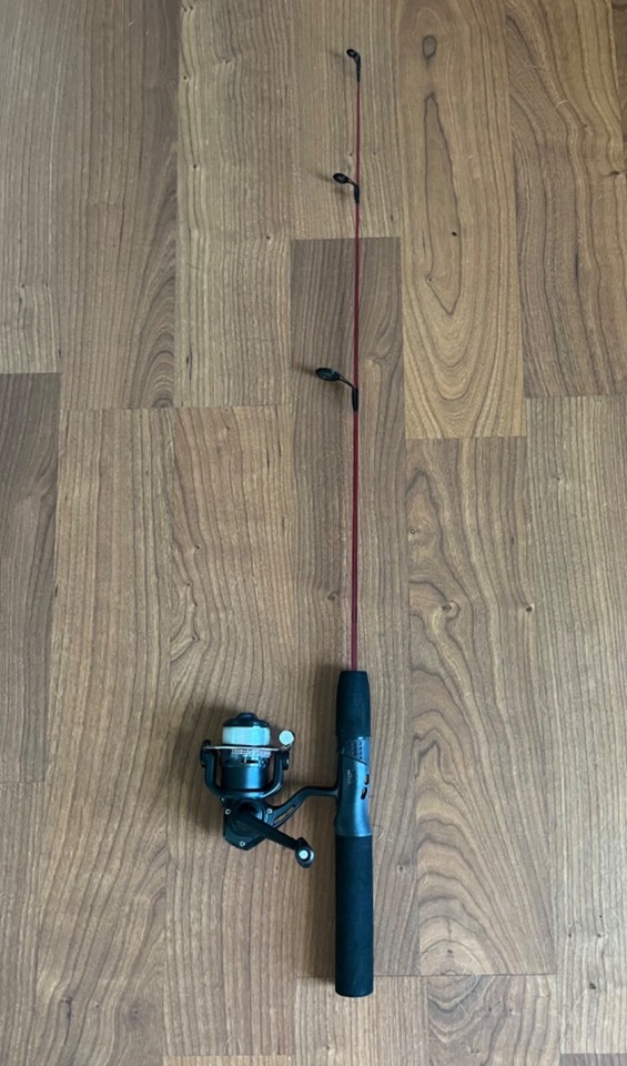 ZEBCO Purple DOCK DEMON Spinning Combo Fishing Rod and Reel NEW | eBay