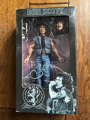 Bon Scott Action Figure NECA New In Box Never Opened with All ...
