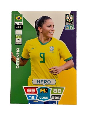 Brand New: 2023 Panini FIFA Women’s World Cup Debinha Brazil Card | eBay