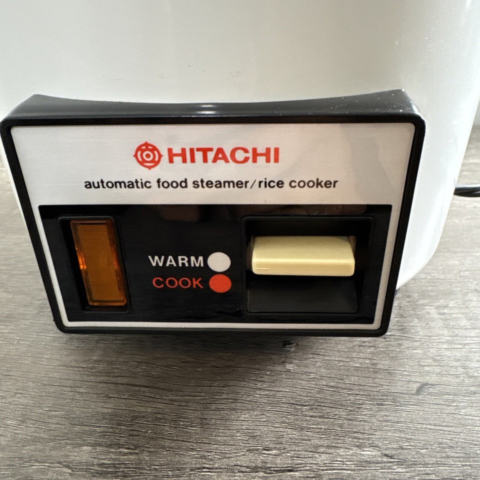HITACHI Rice Cooker Chime-O-Matic RD-405P Automatic Veggie Steamer | eBay