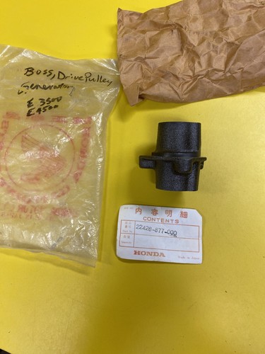 Honda NOS Pulley E3500 E4500 Generator 22426 877 000 | eBay
