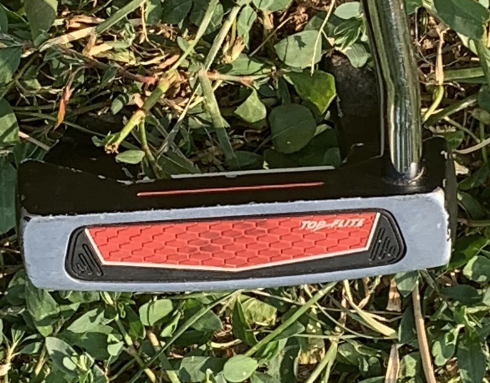 Top Flight 5.0 Soft Feel Mallet Putter Top Flight Grip 35" RH With Head ...