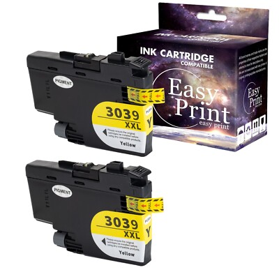 2PK LC3039 3039XXL Yellow Ink Cartridge for MFC-J6545DW Printer | eBay