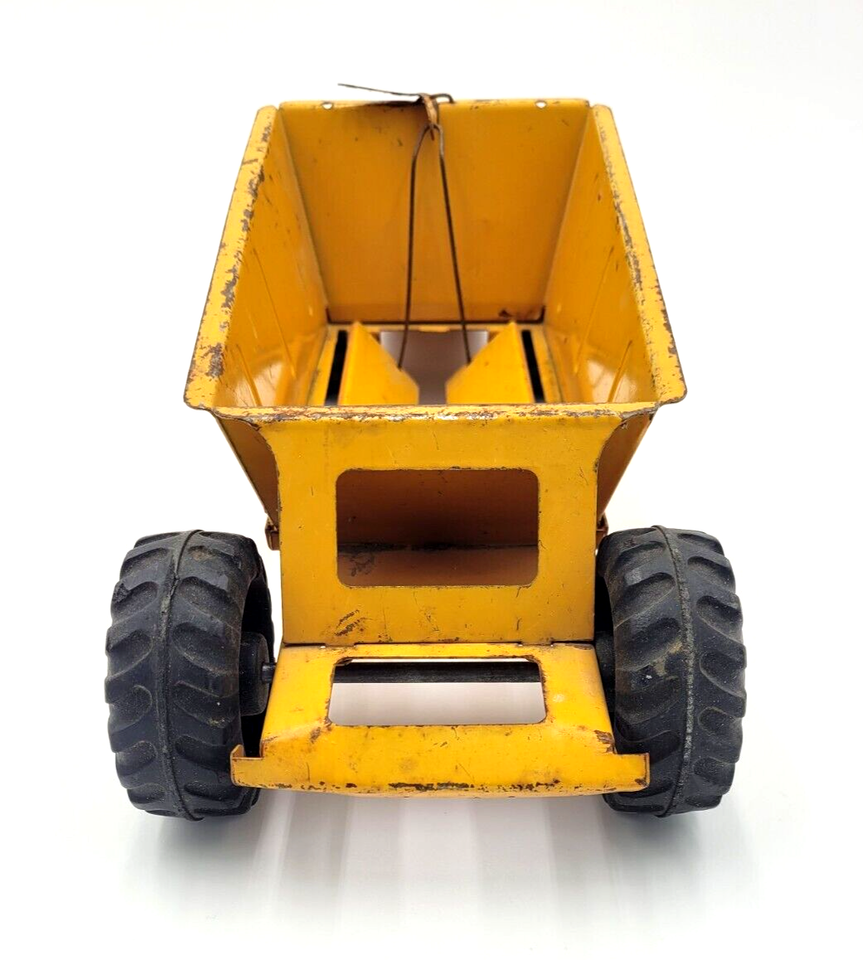 Vintage Marx Lumar Earth Hauler Pressed Steel Loader Truck Vehicle Toy ...