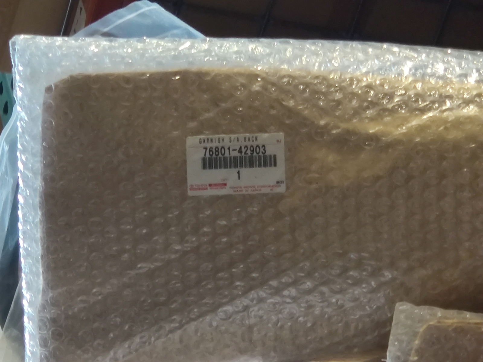 Genuine OEM Toyota 76801-42903 Liftgate Hatch Finish Panel Garnish 2016 ...