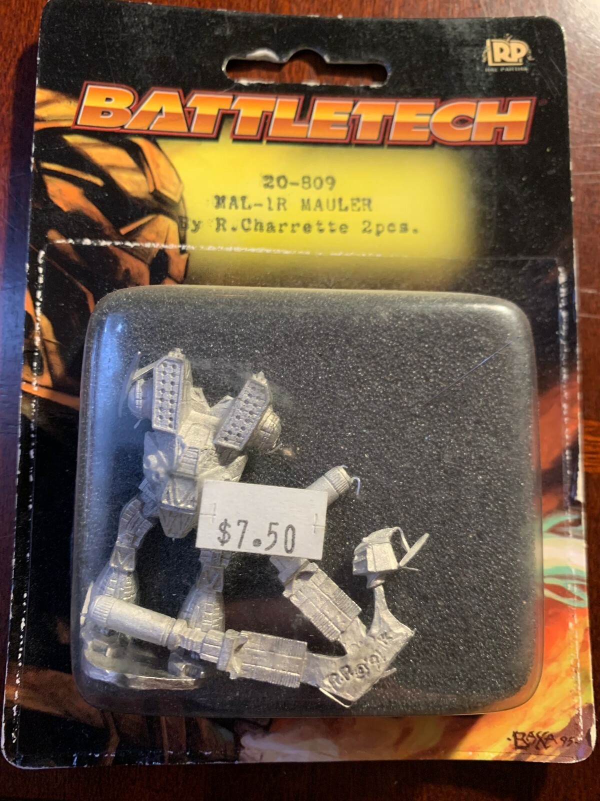 NEW BATTLETECH MAL-1R MAULER (20-809) BY R. CHARRETTE - RAL PARTHA RARE NIB/NEW | eBay