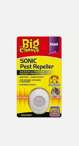 The Big Cheese Sonic Pest Repeller rats mice mousetrap mouse rat ...