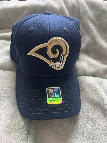 Saint Louis Rams Vintage NFL sideline Cap Hat Reebok Flex One Size Fits ...