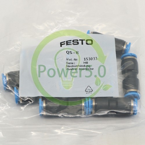 10Pcs Festo QS-8 153033 Connector new Free Shipping QS8 | eBay