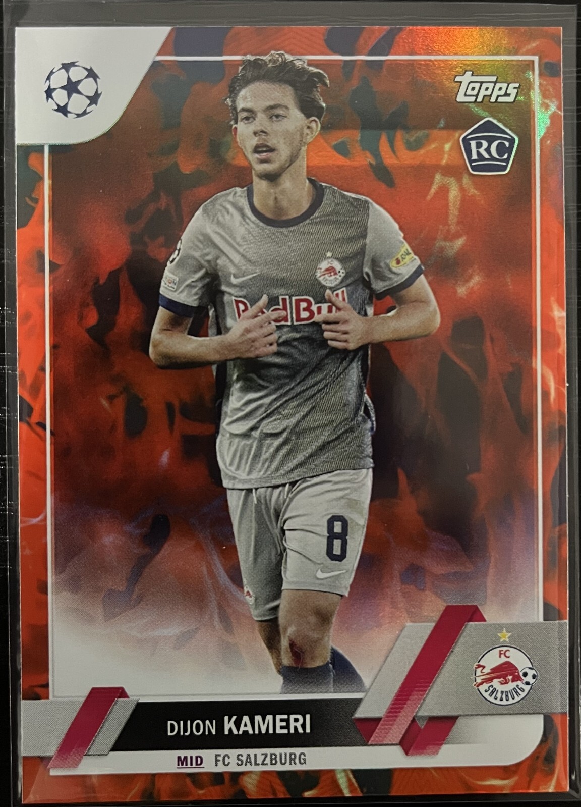 Dijon Kameri 2023 Topps UEFA Inferno RC SP #2 Salzburg | eBay