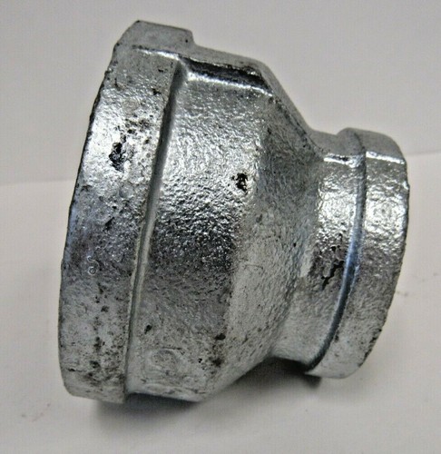New 3" X 2" Galvanized Bell Reducing Coupling FNPT Thread | eBay