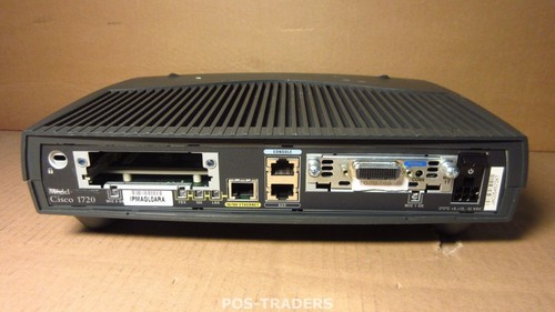 Cisco 1720 Wired Network Router 1-Port 10/100 - INCL 1X WIC 1T Module ...