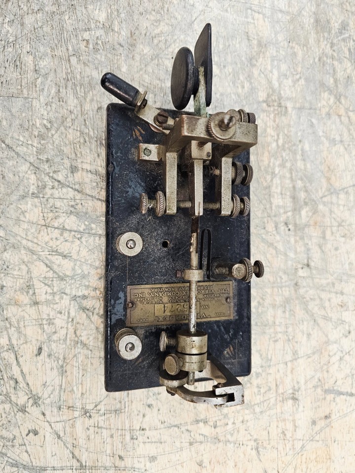 1916 Vibroplex Original Semi-Automatic Telegraph Key Bug Morse Code Telegraph | eBay