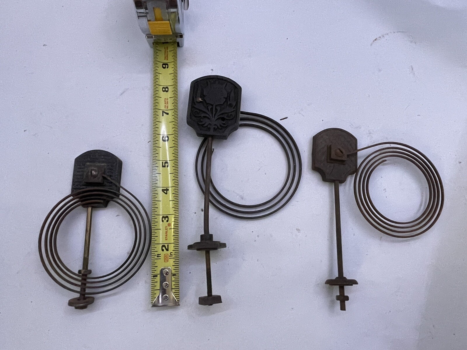 Lot Of Large Antique Clock Gongs Parts- German | eBay