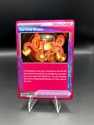 Pokemon -Survival Brace - 164/167 - Ace Spec Rare - Twilight Masquerade ...
