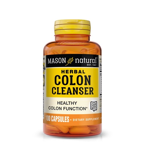Mason Natural Herbal Colon Cleanser - Improved Digestive Health, 100 ...