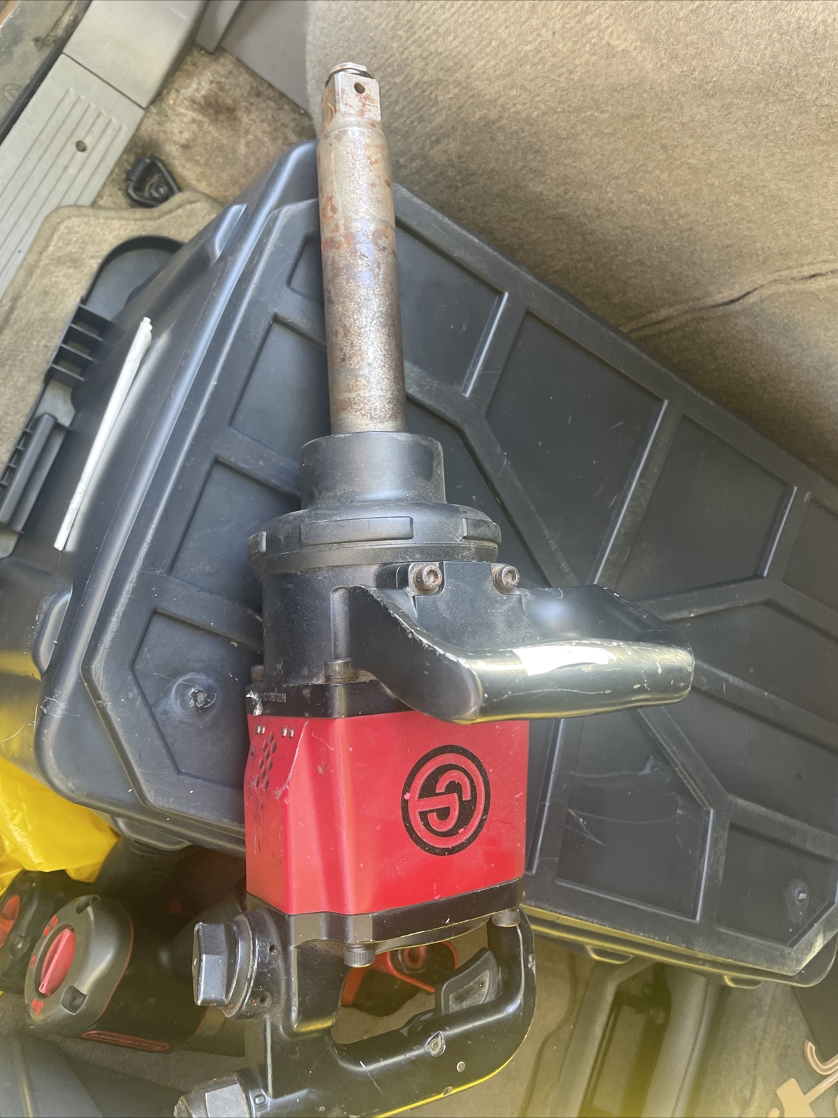 CP7782-6 1-Inch Impact Wrench, 6-Inch Anvil, Red, Metal New No Box See ...