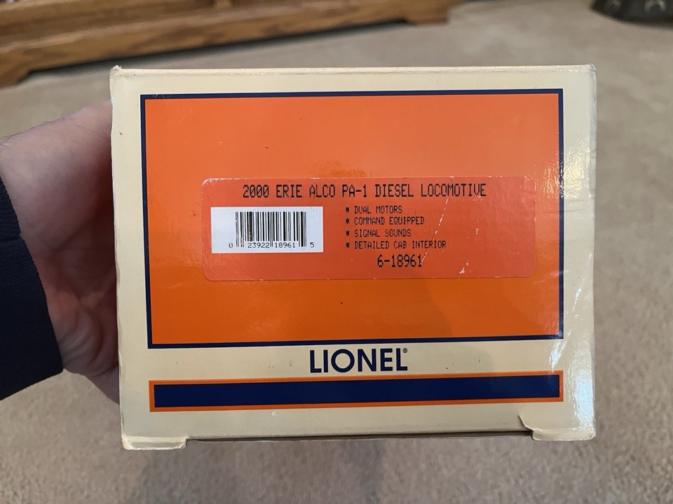 NEW Lionel 6-18961 2000 Erie Alco PA-1 Diesel Locomotive | eBay