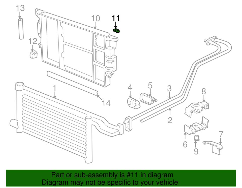 Genuine BMW Engine Cover Rubber Mount 17-11-1-712-911 | eBay