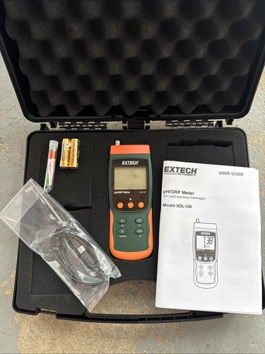 Extech SDL100: PH/ORP Meter SD Logger Kit 793950431009| eBay