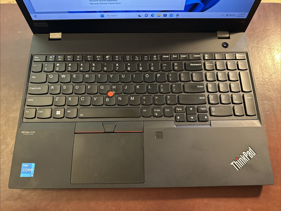 Lenovo ThinkPad T15 Gen 2 15.6in FHD - Intel i5-1135G7 - 16GB RAM 256GB ...