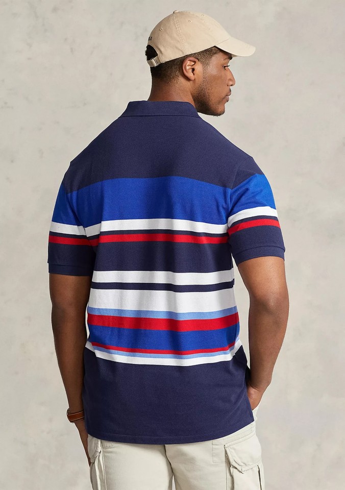 POLO RALPH LAUREN MEN'S BIG & TALL 2XLT POLO SHIRT~STRIPES~NWT | eBay