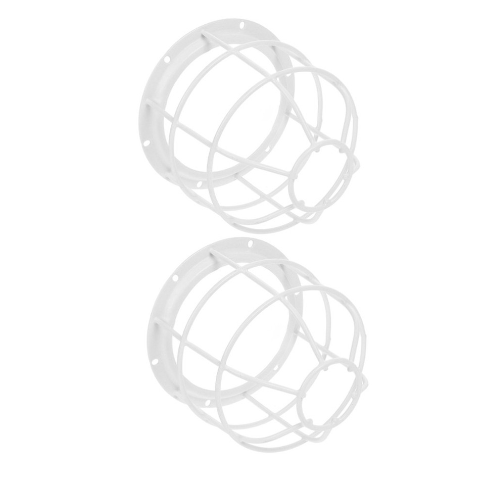 2 Pcs Outdoor Light Bulb Protector Cage Guard Industrial Lamp Covers | eBay