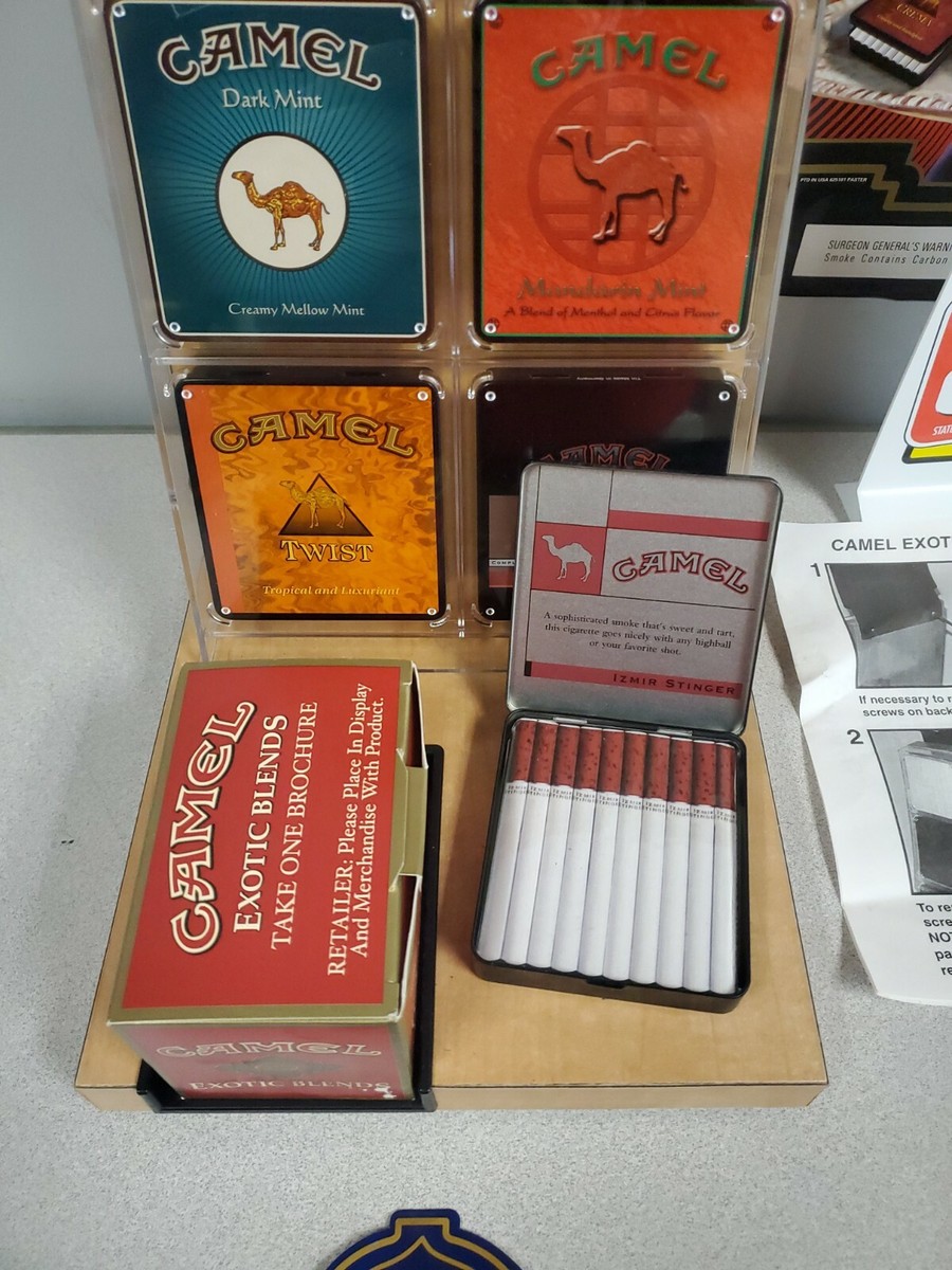 Camel Flavored Cigarettes In Tins