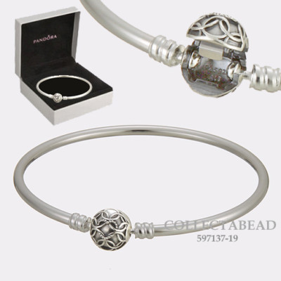 Authentic Pandora Silver Patterns of Love Bracelet with BOX (17cm) 6.7 ...