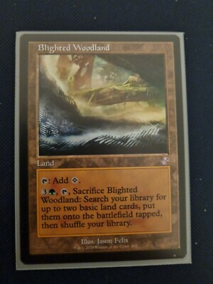 Blighted Woodland NM TSR TIME SPIRAL REMASTERED MTG PACK FRESH | eBay ...