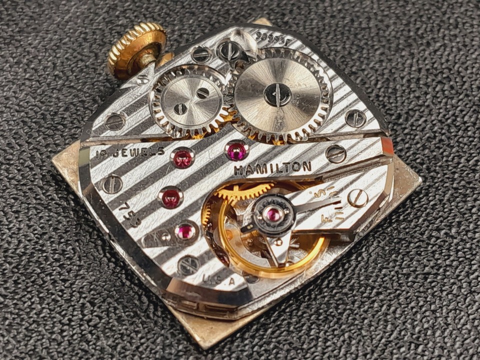 Vintage 1955 Hamilton CLARK Watch - 10k GF, Manual, Serviced 9/24 | eBay