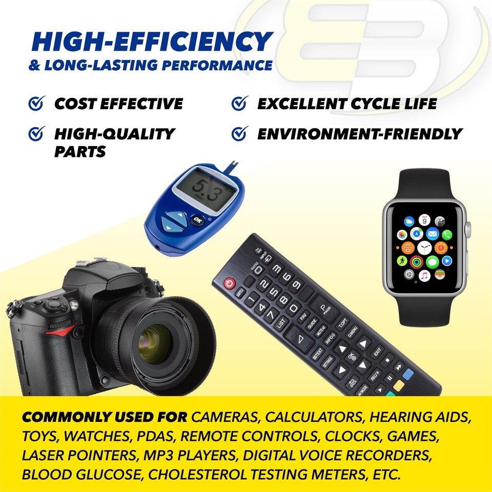 20x Exell S28PX 6V Silver Oxide Battery 4SR44, V28PX, PX28, 544, | eBay