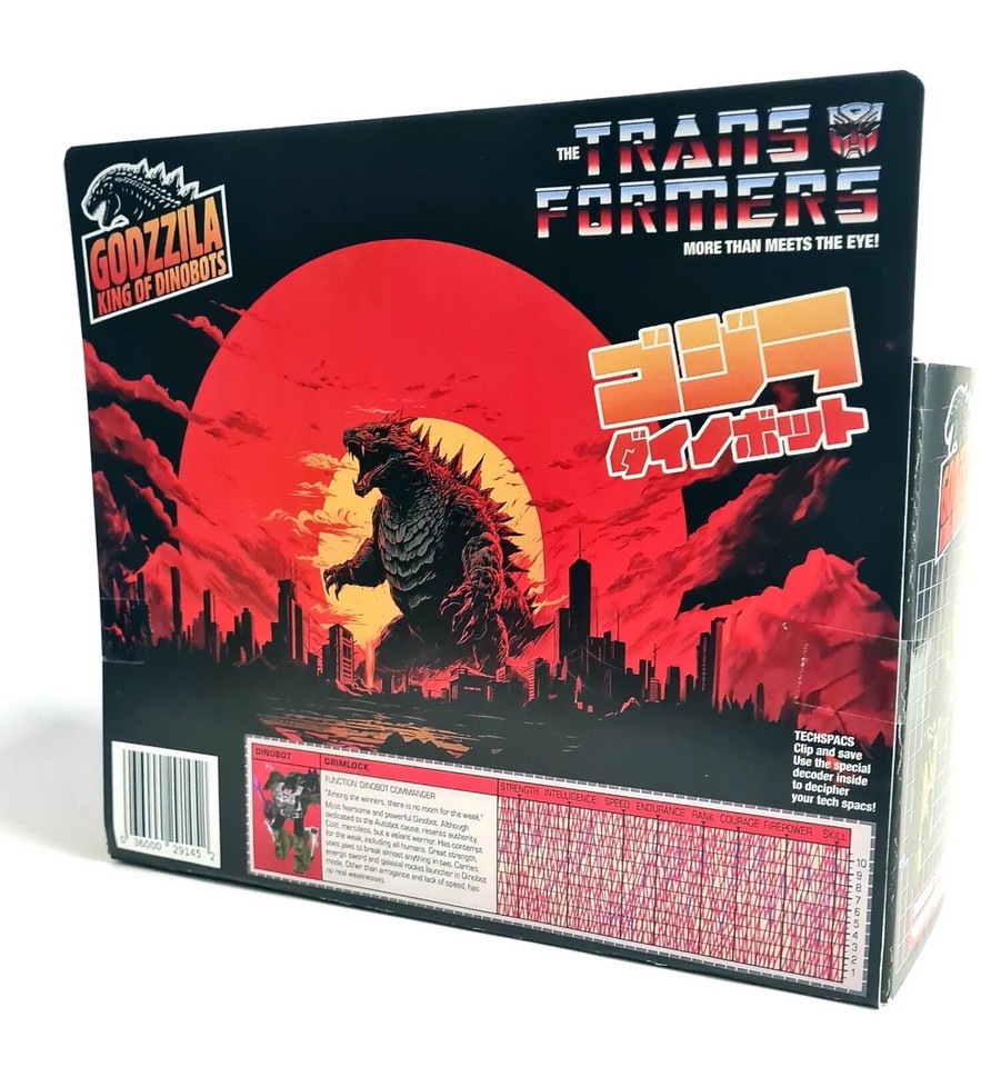 TRANSFORMERS G1 Dinobot GRIMLOCK "GODZILLA" Custom Toy figure in Custom ...