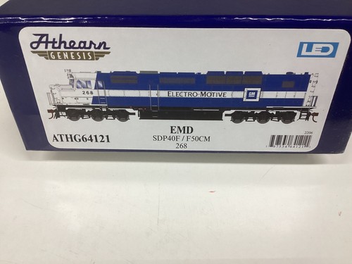 Athearn Genesis #G64221 HO scale “EMD” SDP40F with DCC & SOUND Rd.#268 ...