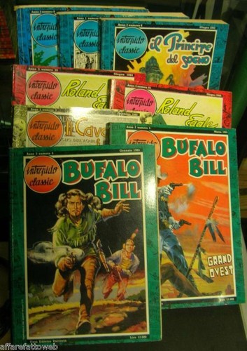 collana intrepido classic numeri vari (bufalo bill) completa la tua ...