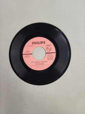 The 4 Seasons - Cry Myself To Sleep - DJ COPY - Philips (45RPM 7 ...