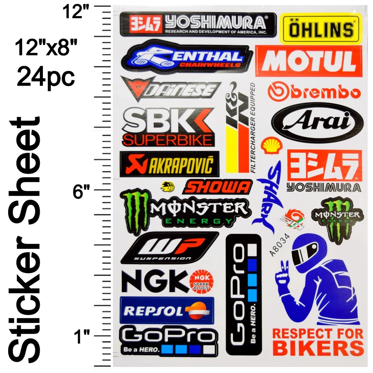 Motocross Sponsor Logos