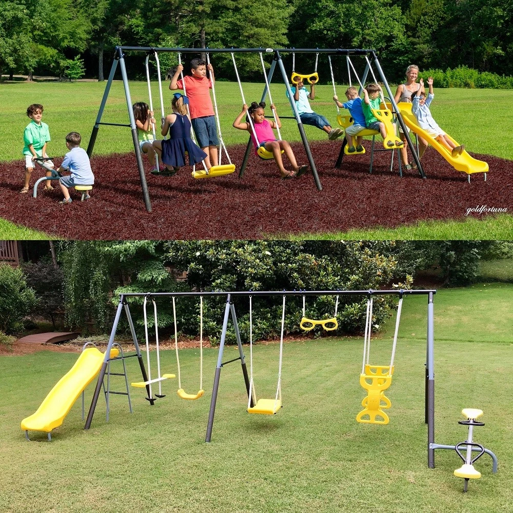Metal Play Slides