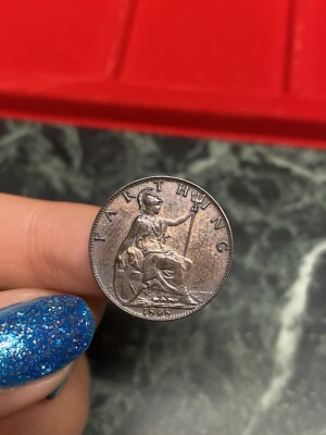 MONETA INGHILTERRA REGINA VITTORIA 1 FARTHING 1898 SS | eBay