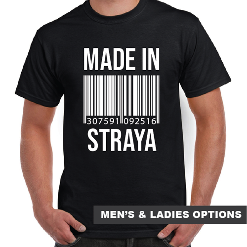 Funny T-Shirts MADE IN STRAYA Aussie Bogan Australia Day T-Shirt Dad ...