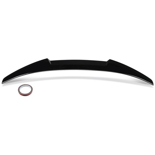 REAR M4 STYLE SPOILER GLOSS BLACK BOOT LIP WING FOR BMW 4 SERIES CABRIO ...