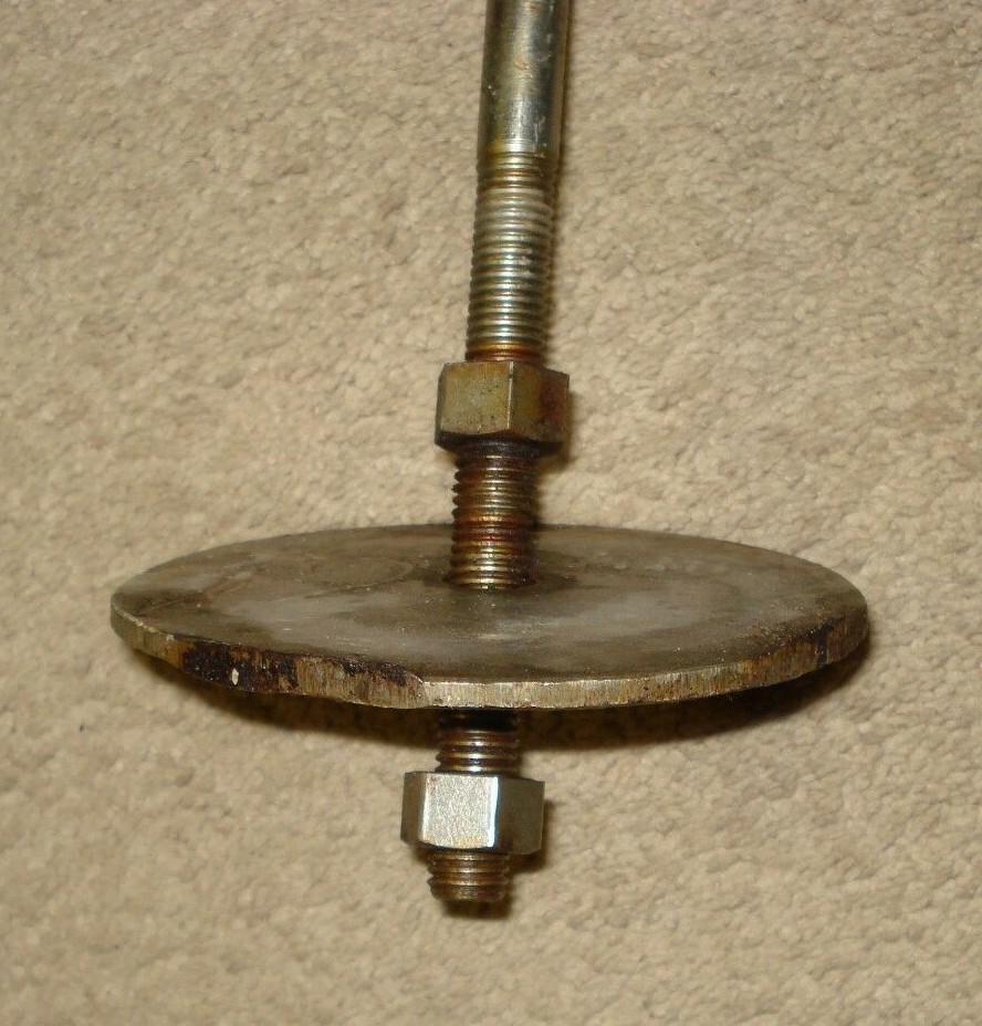 Boat Stainless Steel Bow Eye Cleat with Rod & Nuts | eBay