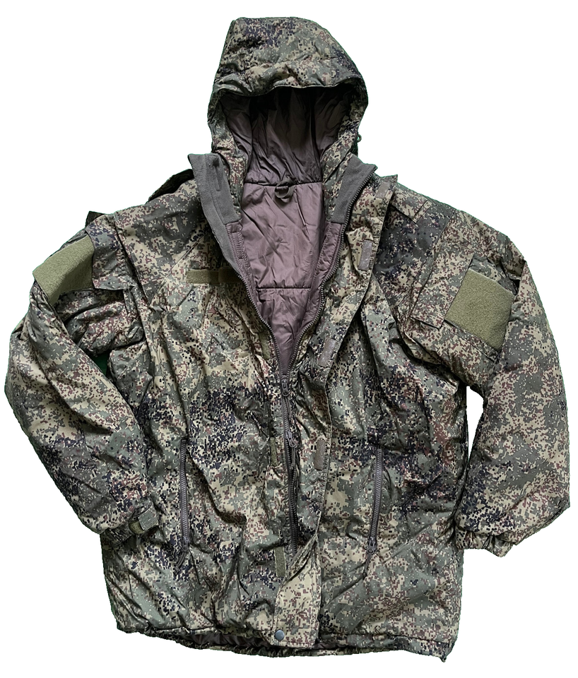 Russian BTK Size Large 8th Layer Cold Weather BDU EMR Digital Flora ...