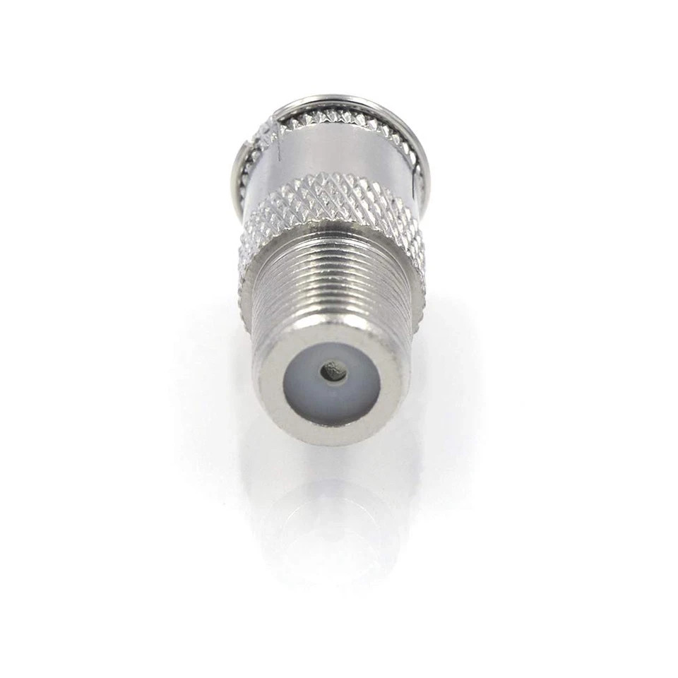 Coaxial Cable Quick Connector, Quick Push on Male to F-Type Female Coax ...